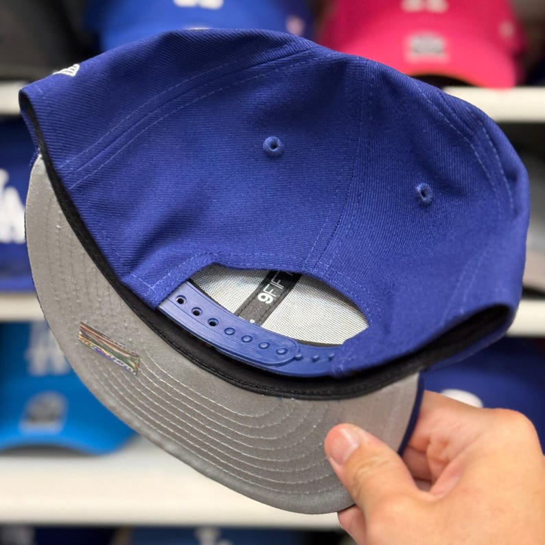 New Era Los Angeles Dodgers 'D Logo' Blue 9FIFTY Snapback - Etsy