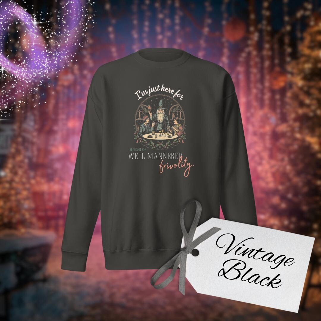 Wizard Christmas Sweatshirt | Funny Book Lover Crewneck - Etsy