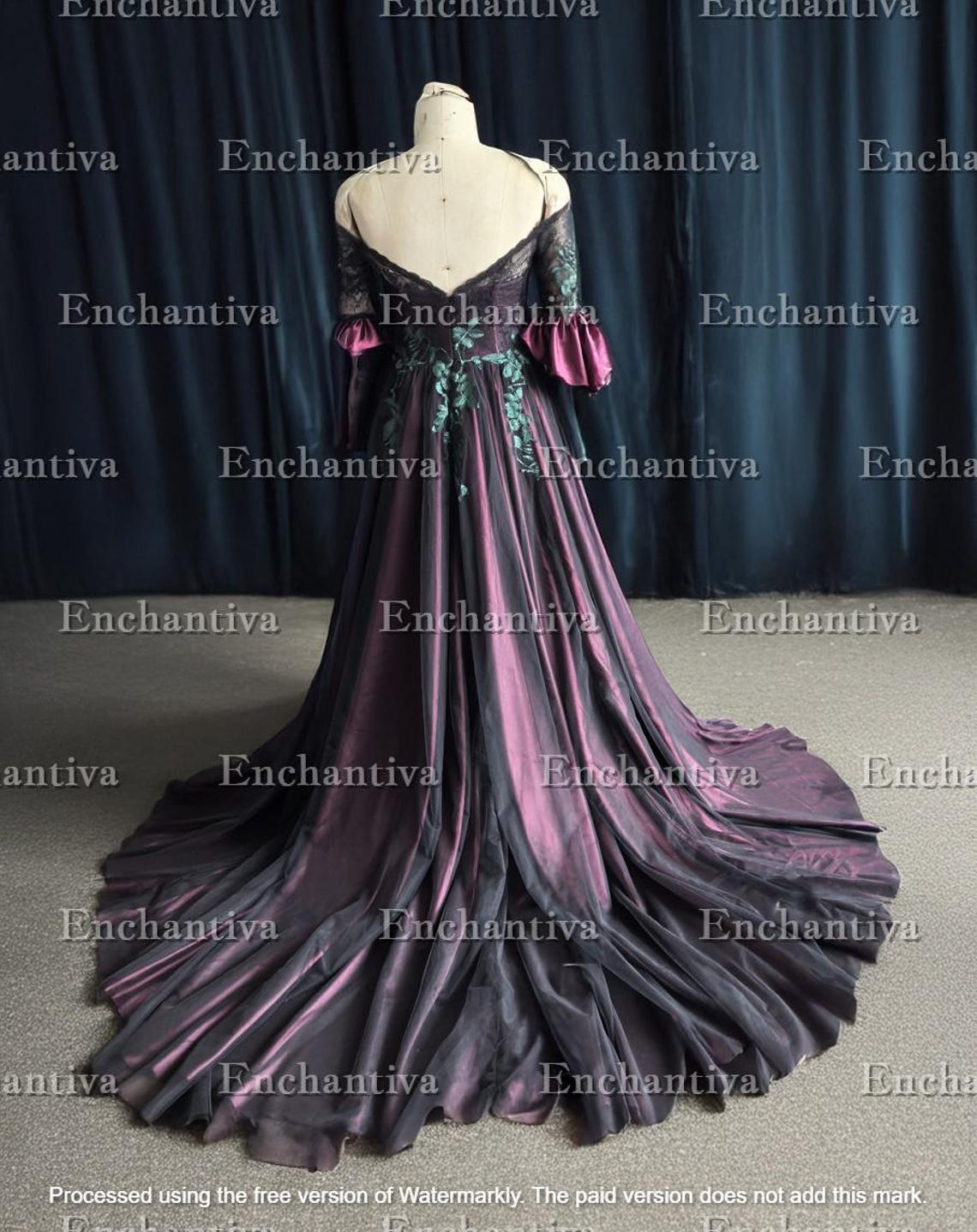 Mystic Ivy Magical, Forest-inspired Elegant Wedding Dress Bridal Gown ...