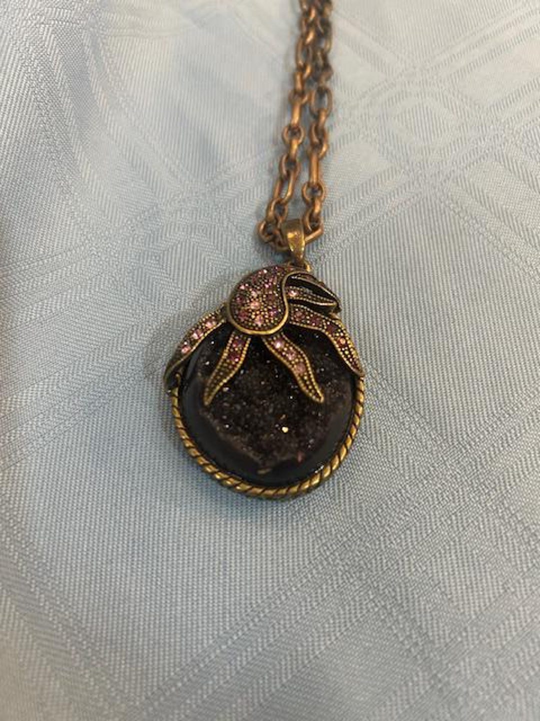 Park Lane Amethyst Pendant Necklace - Etsy