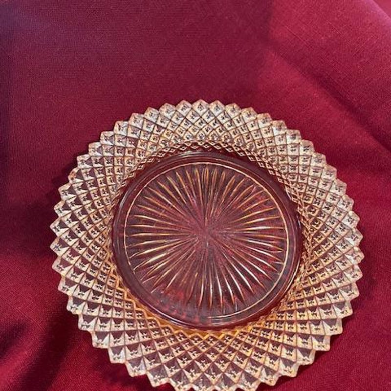 Miss America Pink Plates - Etsy