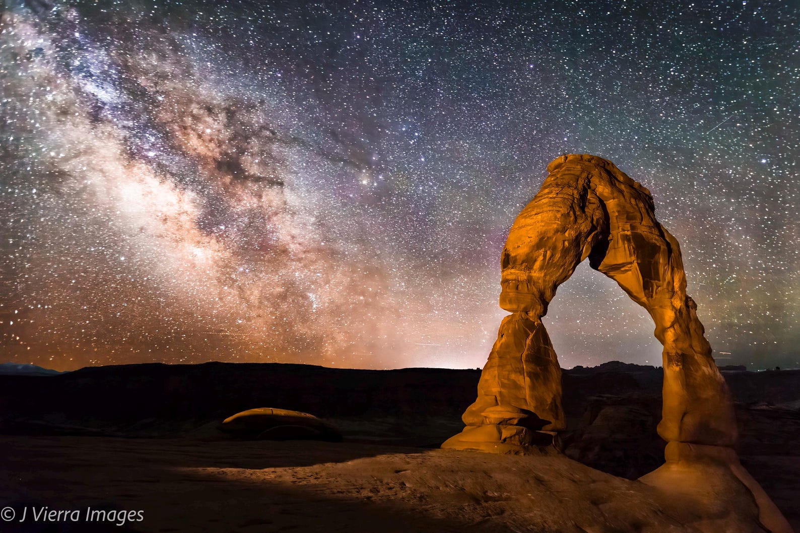 Delicate Arch, Milky Way - Etsy