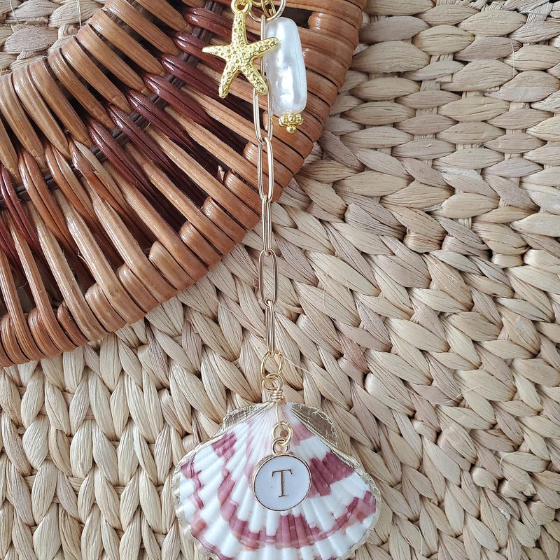 Purse Charm Sea Shells - Etsy