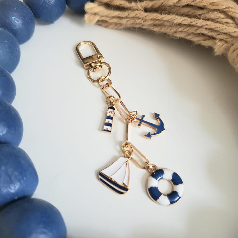 Bag Chain Charm Coastal - Etsy