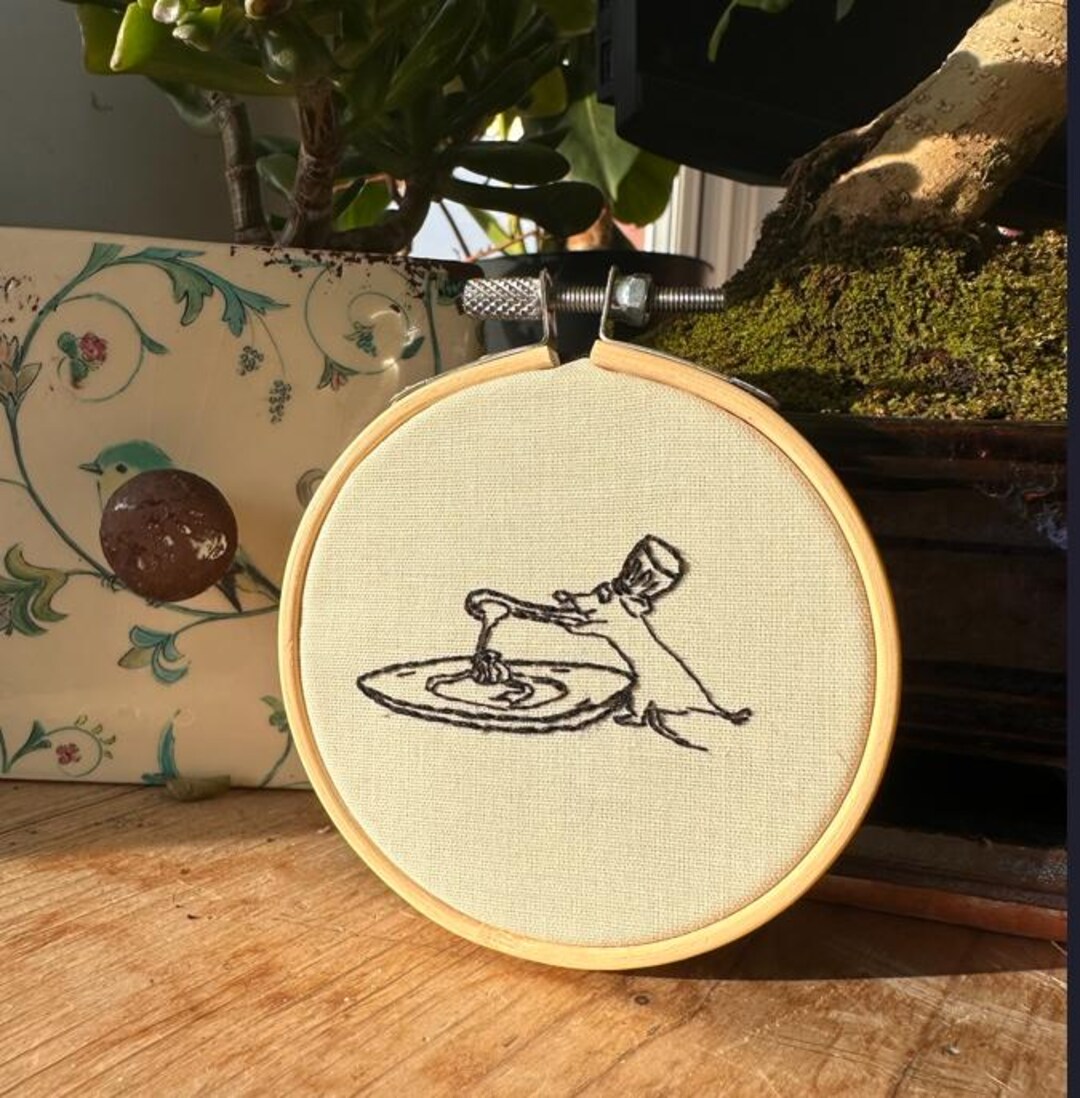 Remy Disney Ratatouille Inspired Hand Embroidery - Etsy