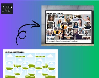 Editable Success Photo Collage Canva Template | Motivational Memory ...