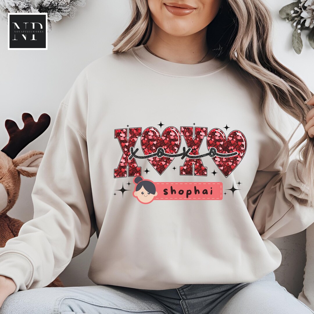 Personalized Name XOXO Valentine Png, Ibrahim Valentine Png, Girly ...