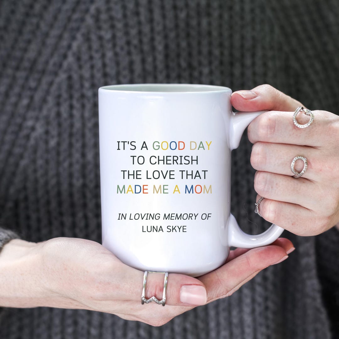Customized in Loving Memory Child Loss Mug Gift, Personalized Pregnancy ...
