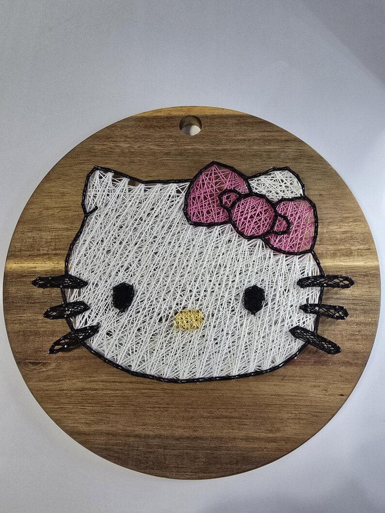 Hello Kitty String Art - Etsy