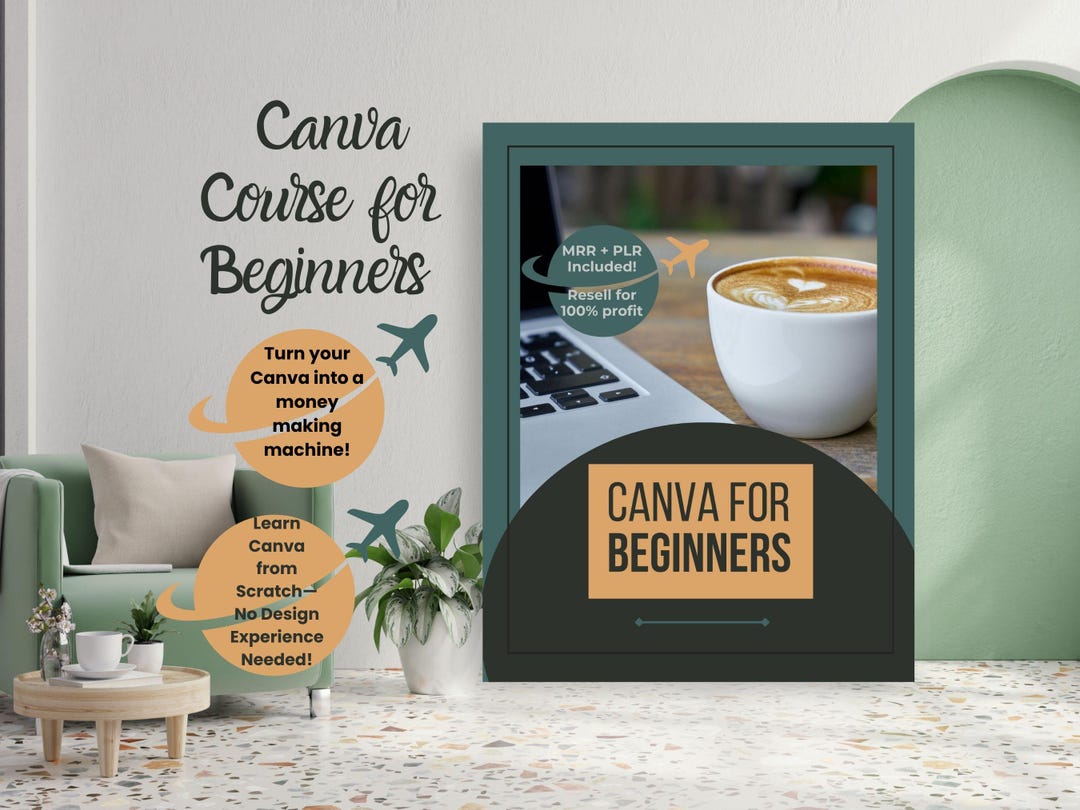 Canva Course for Beginners With Master Resell Rights Including Video ...