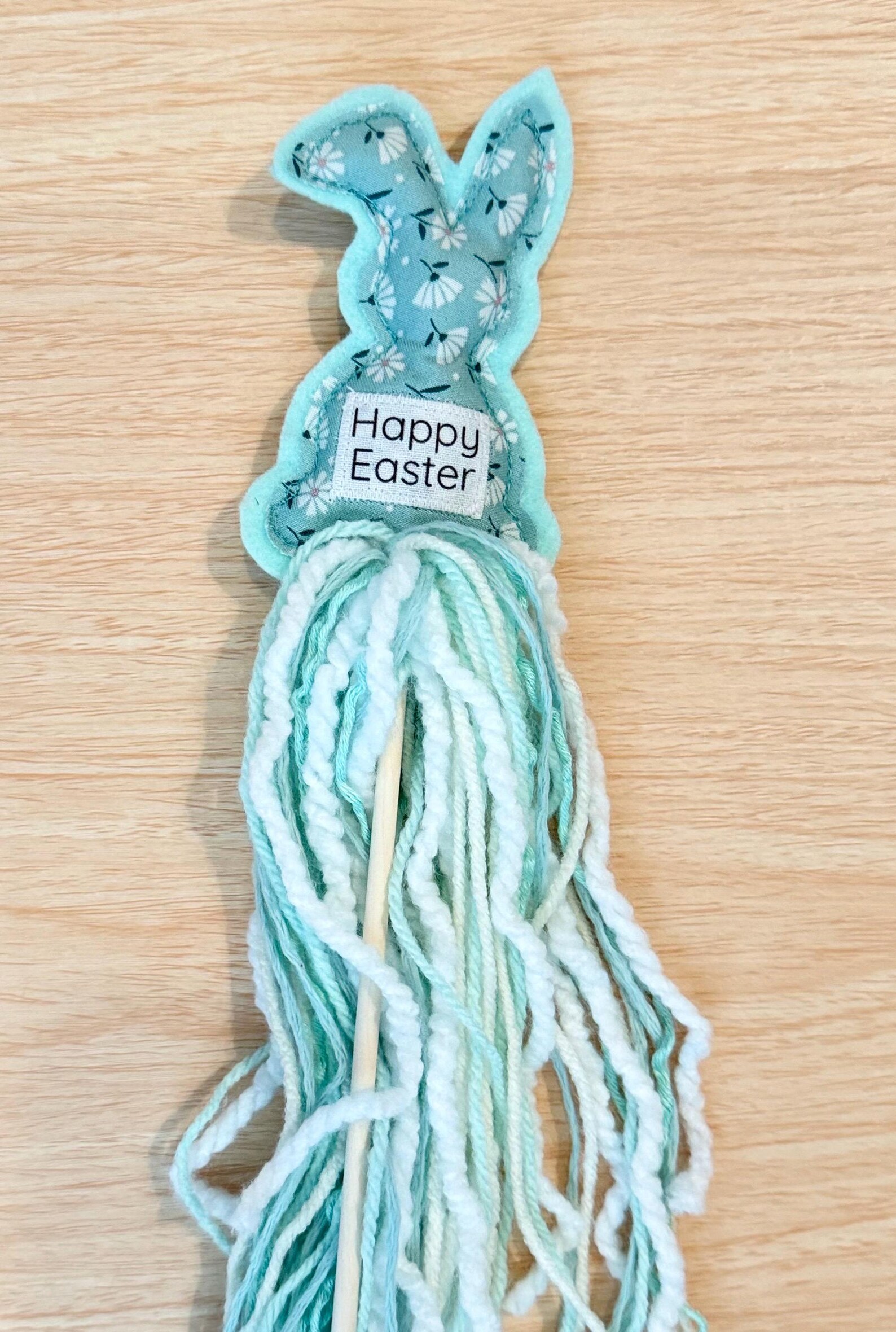 Bunny Wand // Happy Easter Wand // Easter Wand // Whimsical Wand ...