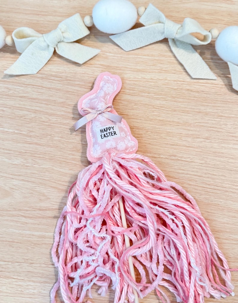 Bunny Wand // Happy Easter Wand // Easter Wand // Whimsical Wand ...