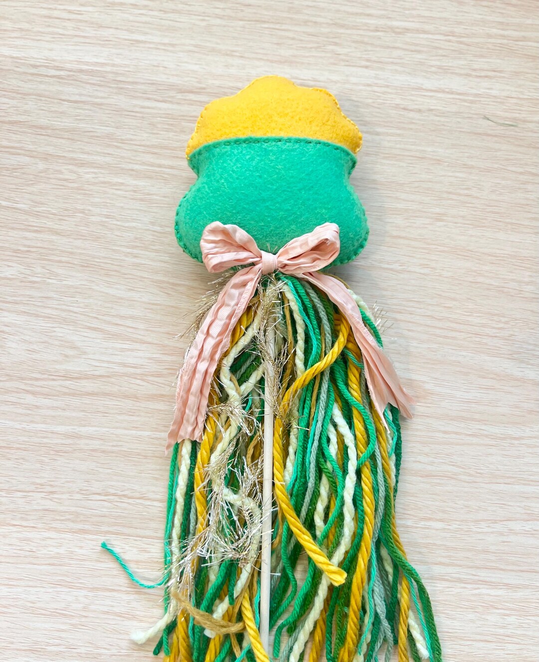 Pot of Gold Wand // St.patrick’s Day Wand // Lucky Wand // Whimsical ...