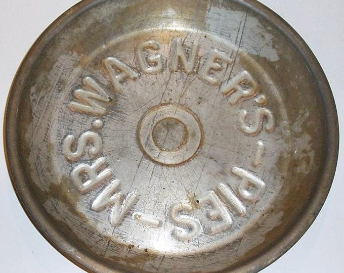 Vintage Metal Mrs Wagner's Pies Pie Pan Plate - Etsy