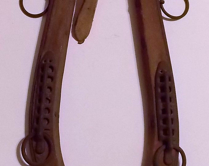 Antique Wood Horse Hames Harness, Yoke, Old Horse Collar, Farmhouse ...