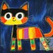 Cute Cat Digital Art Bundle | Lulu's Pixel Cloud | Instant Download for ...