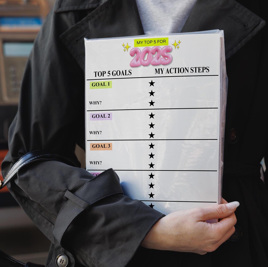 2025 Goal Setting Worksheet, Teen Goal Setting Template, Printable Goal ...