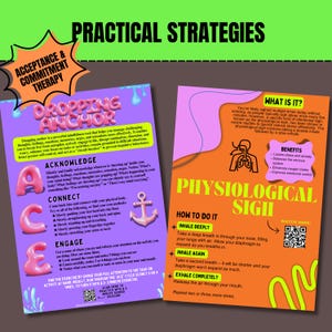 Teen Mental Health Printable Toolkit Therapy Worksheets for Teens ...