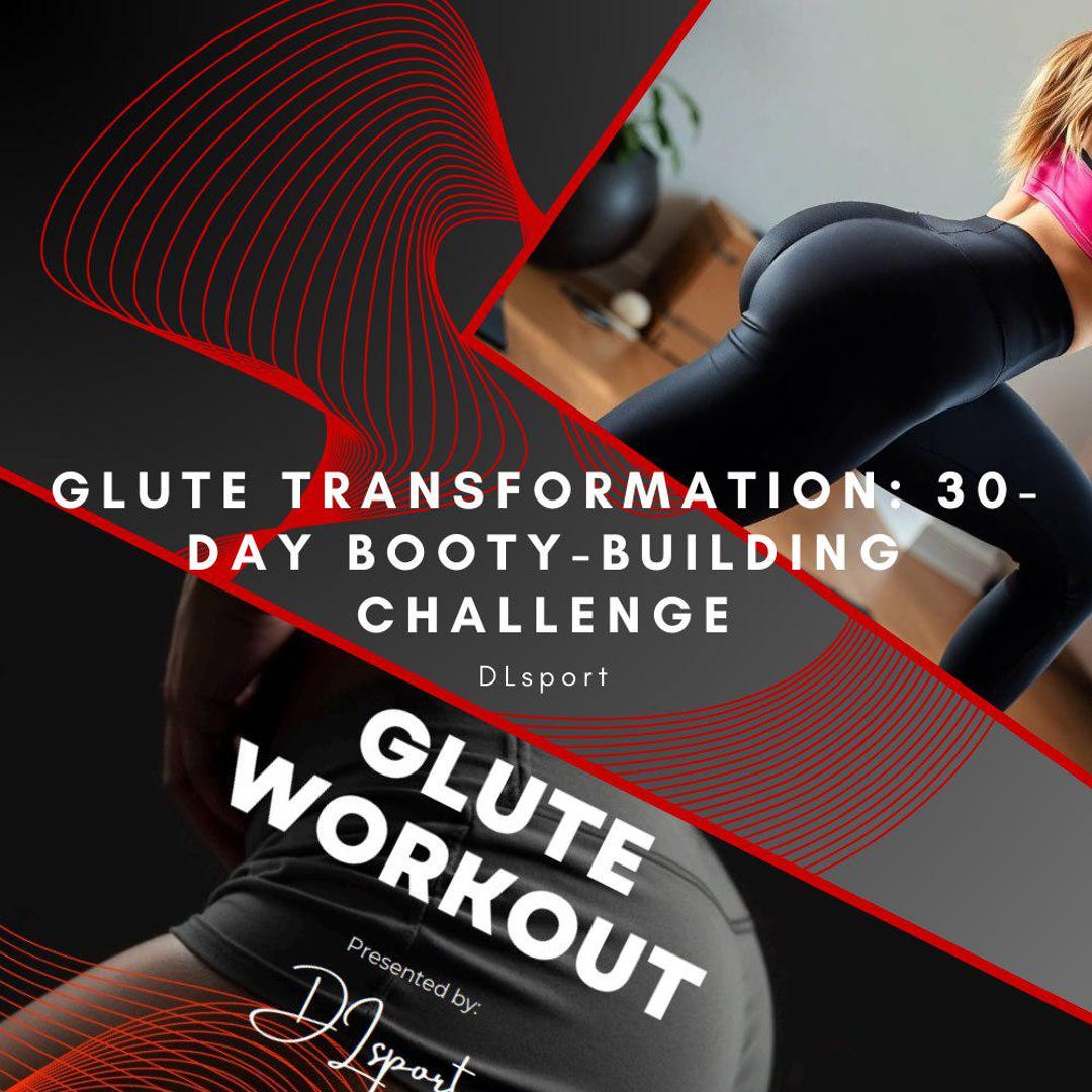 Glute Transformation: 30-day Booty-building Challenge - Etsy