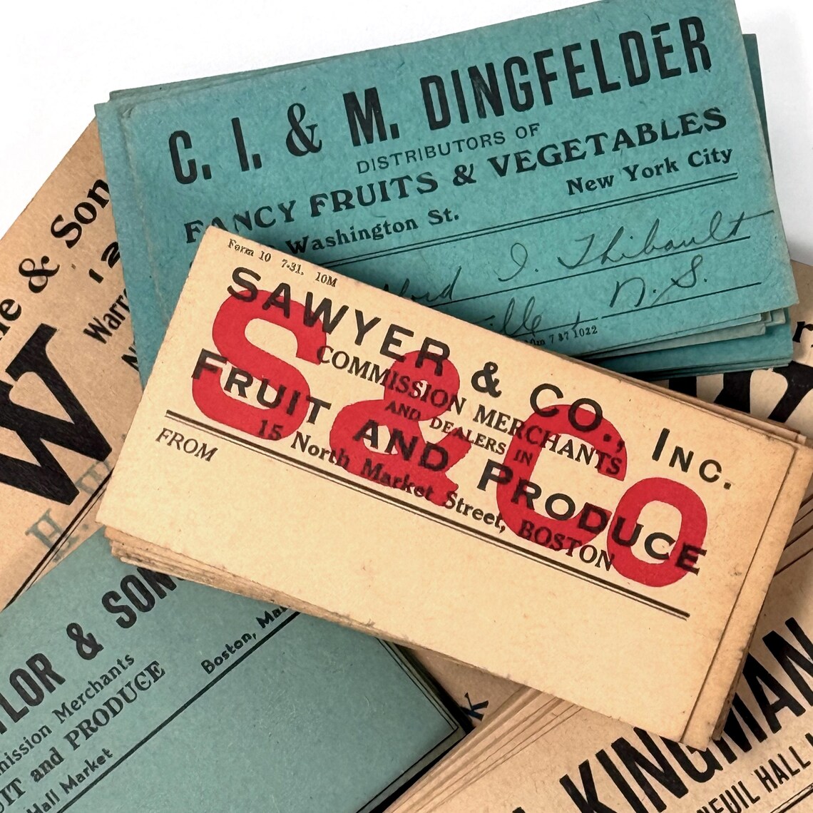Vintage 1930s Fruit & Produce Crate Shipping Tags - Etsy