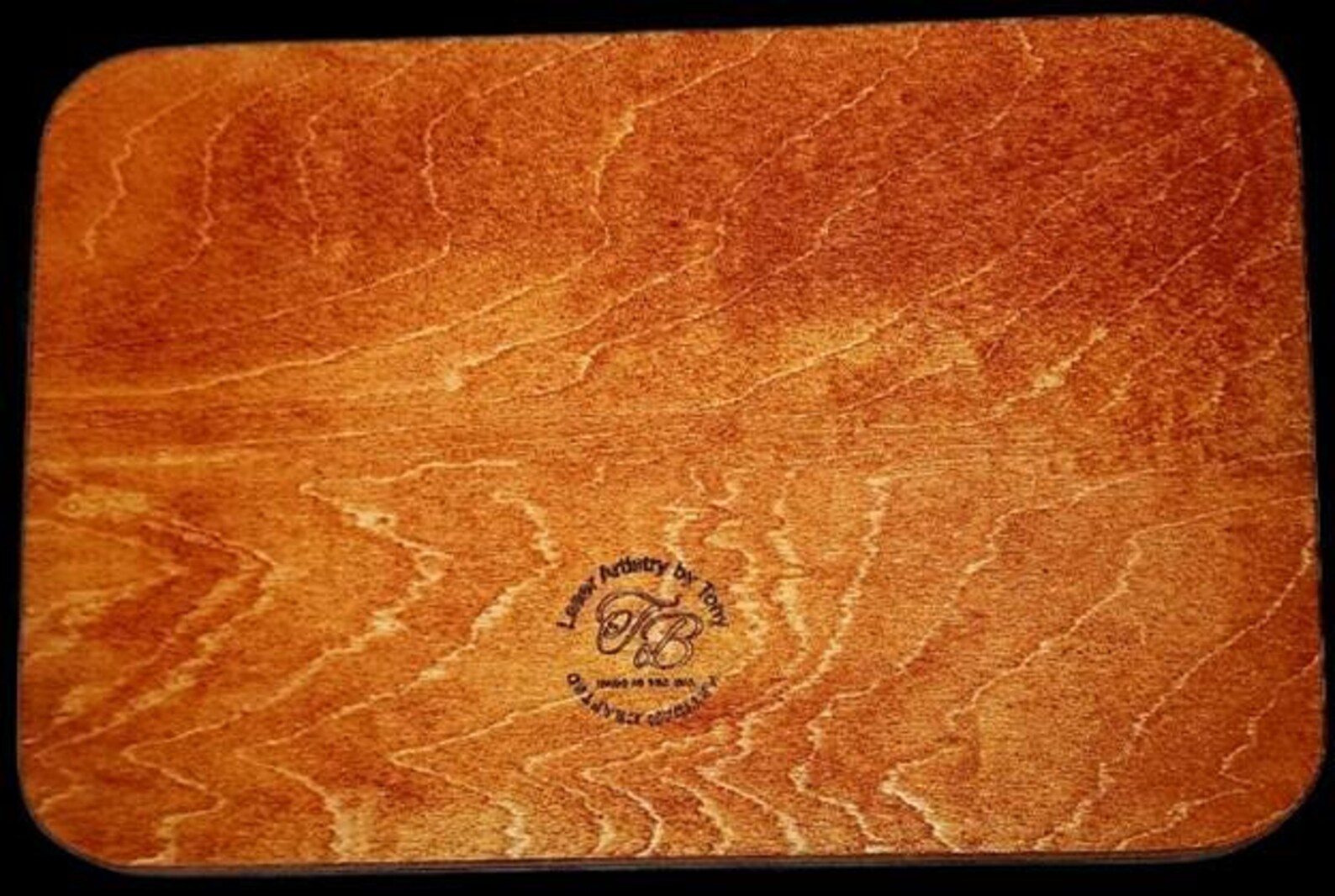 Buffalo Skyline Tray 8.5x5.5 Rustic Wood Catchall for Keys Jewelry ...