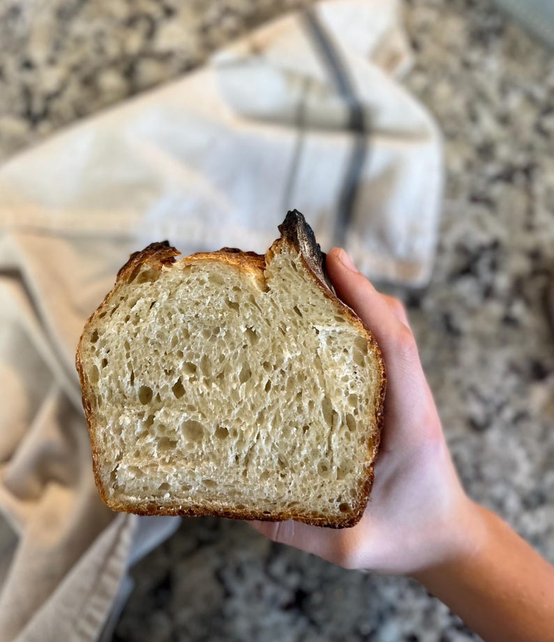 Sourdough Sandwich Bread, Organic Artisan Sourdough Loaf, Made Fresh to ...