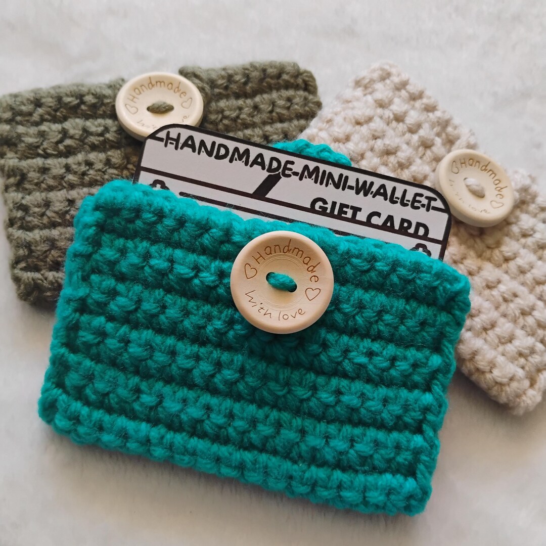 Pattern - Crochet Mini Wallet - Crochet Pattern - Easy - Beginner ...