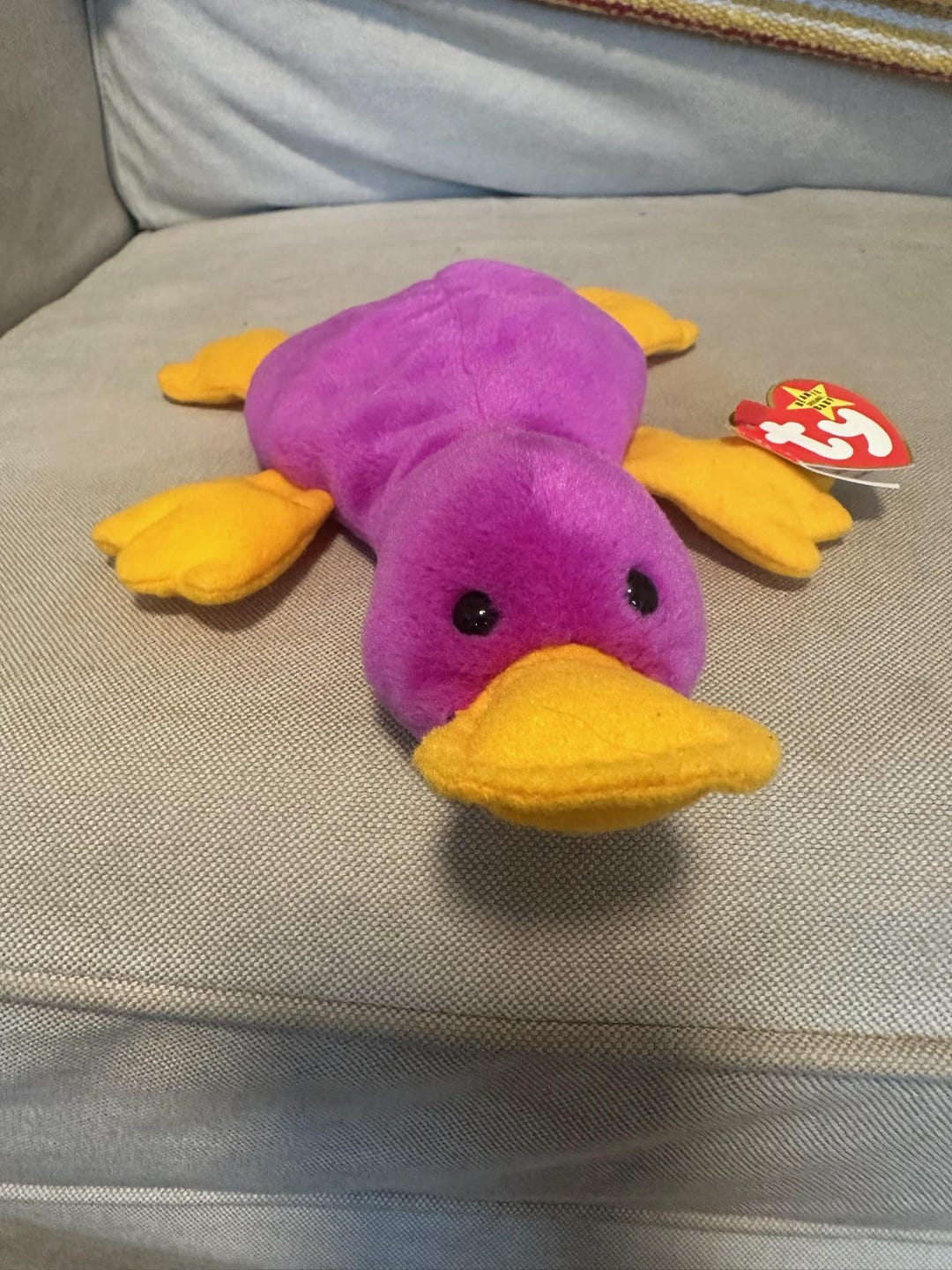 The Beanie Baby Collection - TY Inc - Patti the Platypus - Style 4025 ...