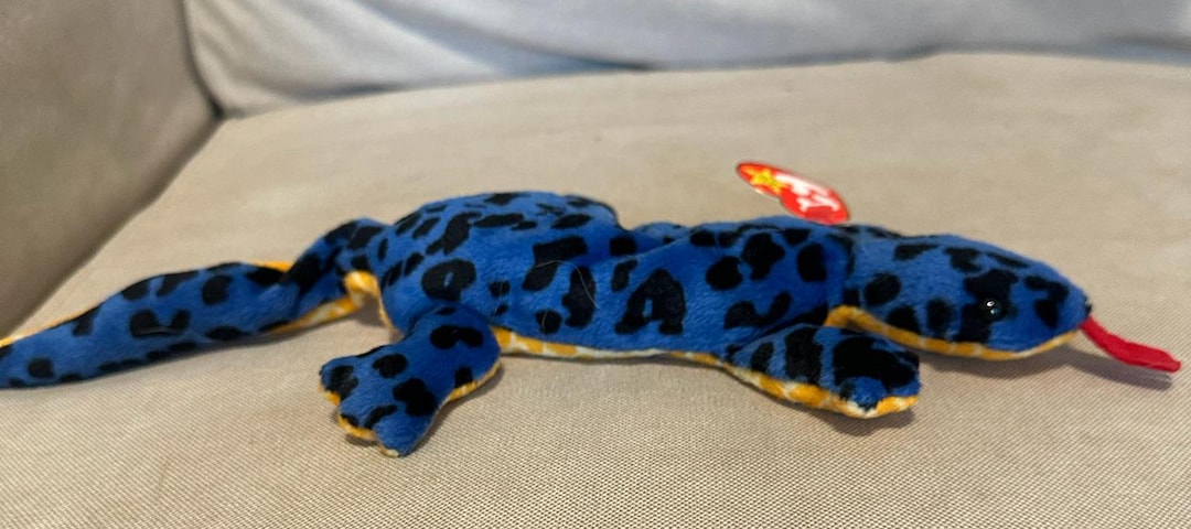 The Beanie Baby Collection - TY Inc - Lizzy the Lizard - Style 4033 ...