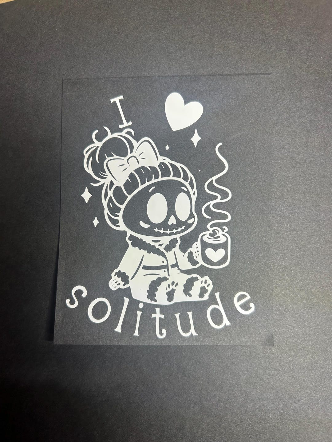 I LOVE Solitude Introvert Vinyl Decal Laptop Tablet Decoration - Etsy