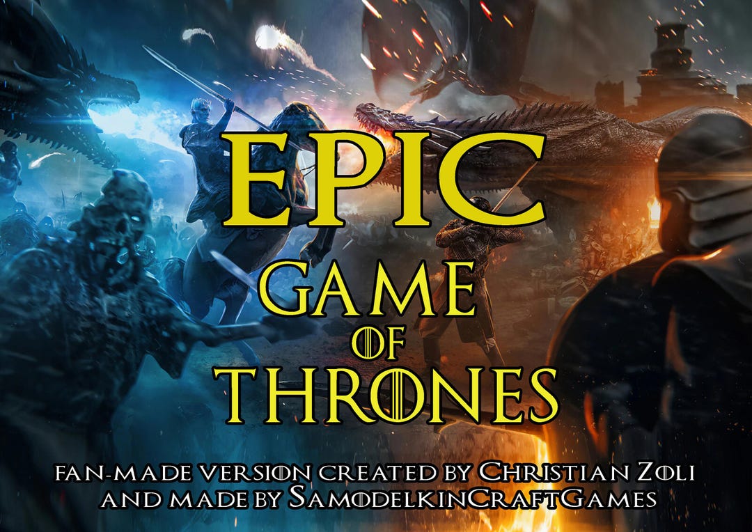 EPIC Game of Thrones fanmade Version Created by Christian Zoli. New ...