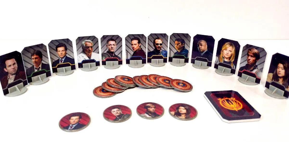 Battlestar Galactica Tokens – Base Game & All Expansions. HANDMADE ...