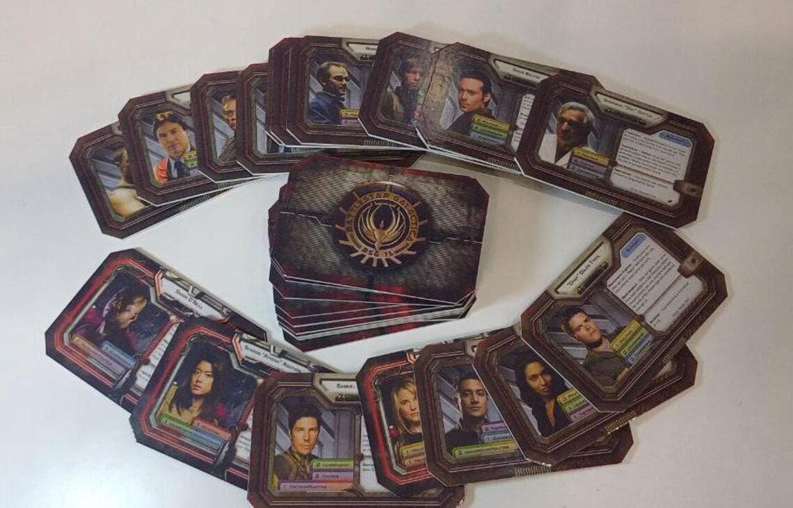 Battlestar Galactica Board Game Character Sheets - for Base Game and ...