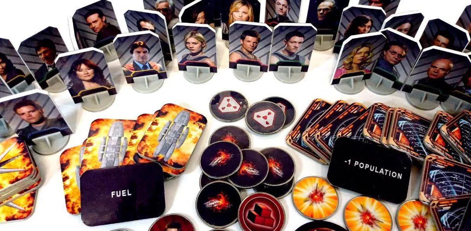 Battlestar Galactica Tokens – Base Game & All Expansions. HANDMADE ...