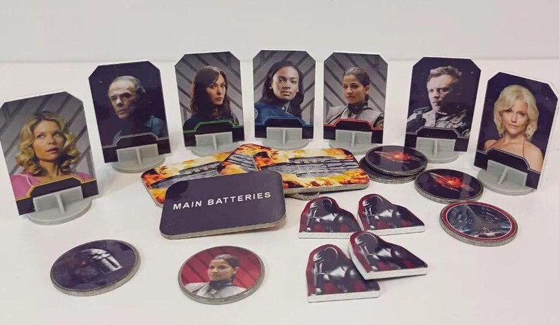 Battlestar Galactica Tokens – Base Game & All Expansions. HANDMADE ...