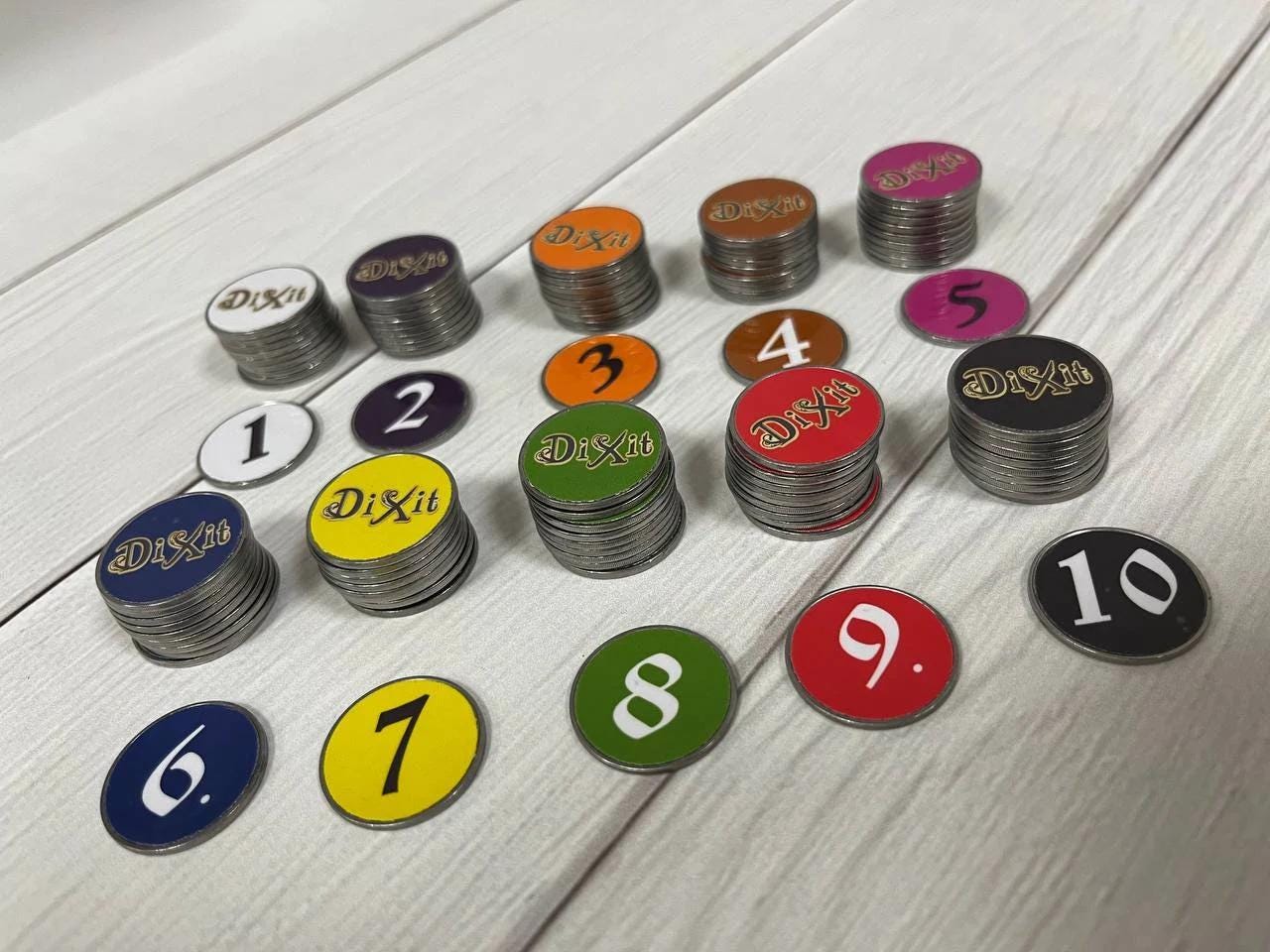 DIXIT Voting Tokens Metal Base, 3D Printed PLA Rabbits (gift) for up to ...