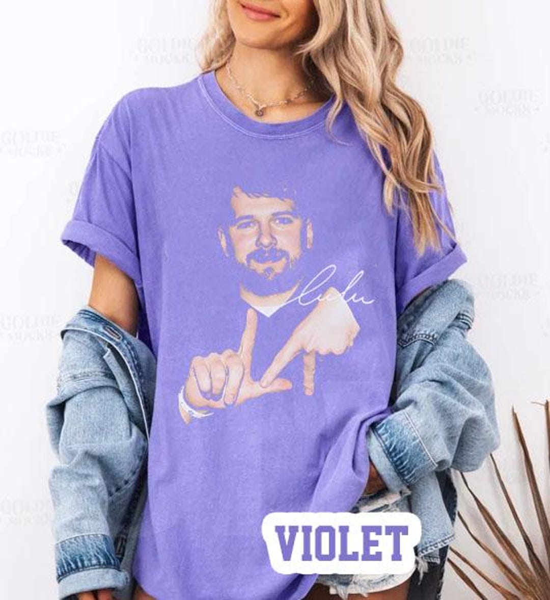 Luka Doncic LA Hand Sign Vintage Shirt - Etsy