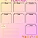 Groovy Planner- PRINTABLE DIGITAL Download, Groovy Weekly Planner ...