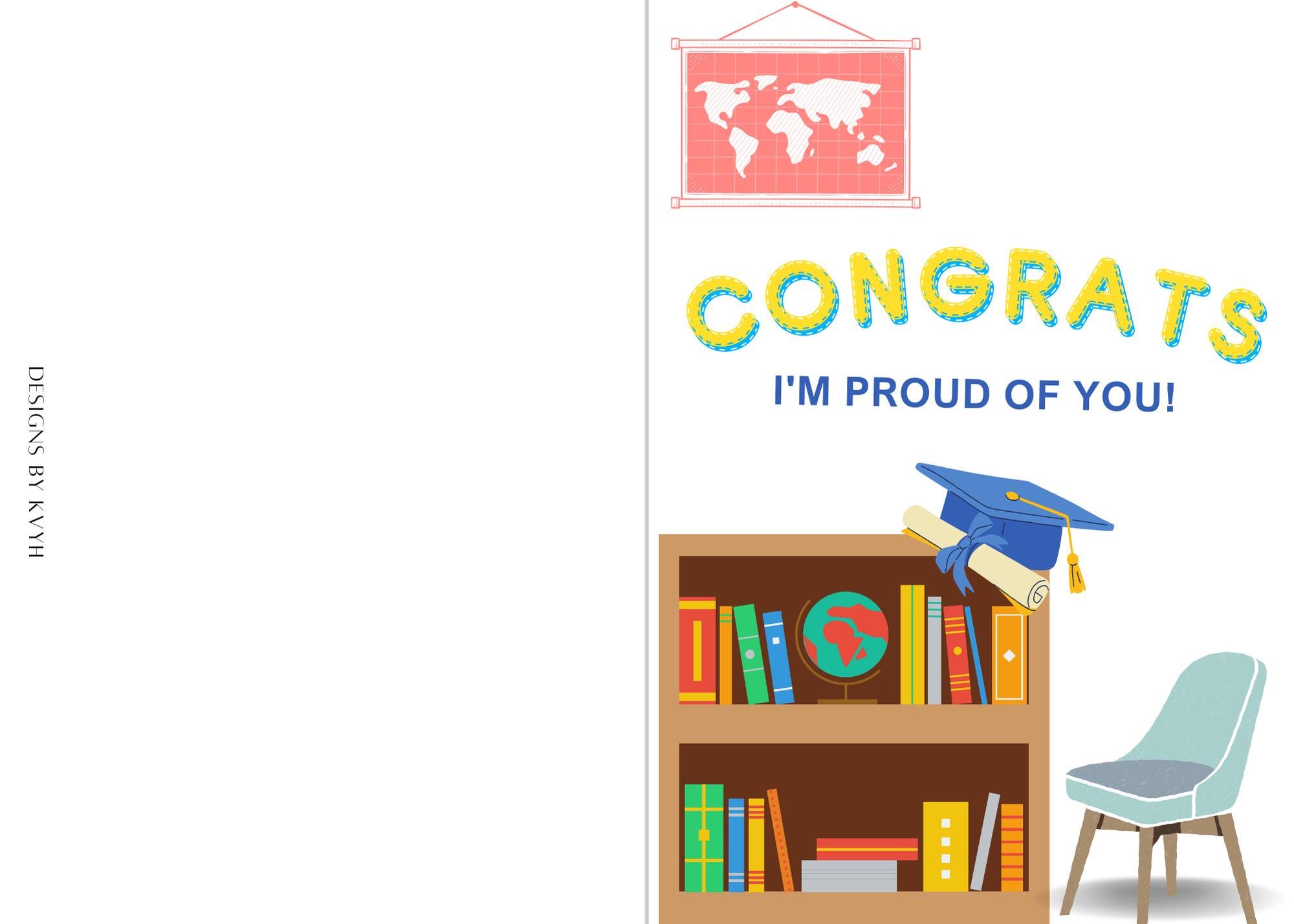 Congratulations Graduate Card- PRINTABLE DIGITAL Download ...