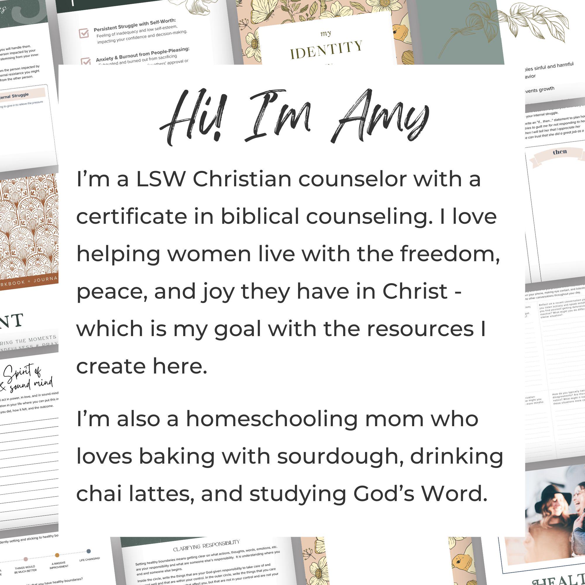 Identity in Christ 30 Day Devotional Journal Digital PDF Download ...
