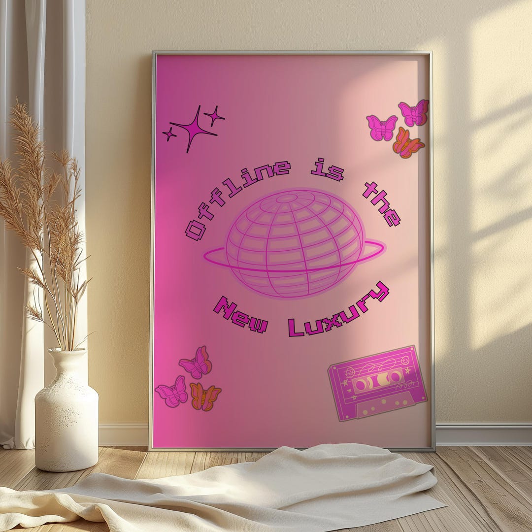 Y2K Wall Art Print Vintage Y2K Poster, Y2K Wall Poster Nostalgic 2000s ...