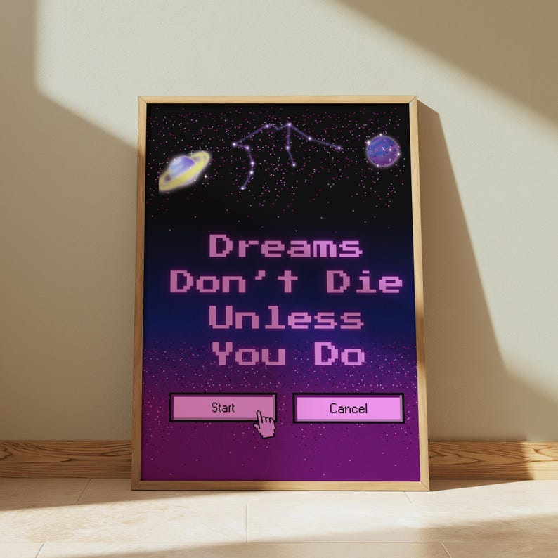 Y2k Wall Poster Digital Download Poster for Bedrooms Retro Poster Print ...