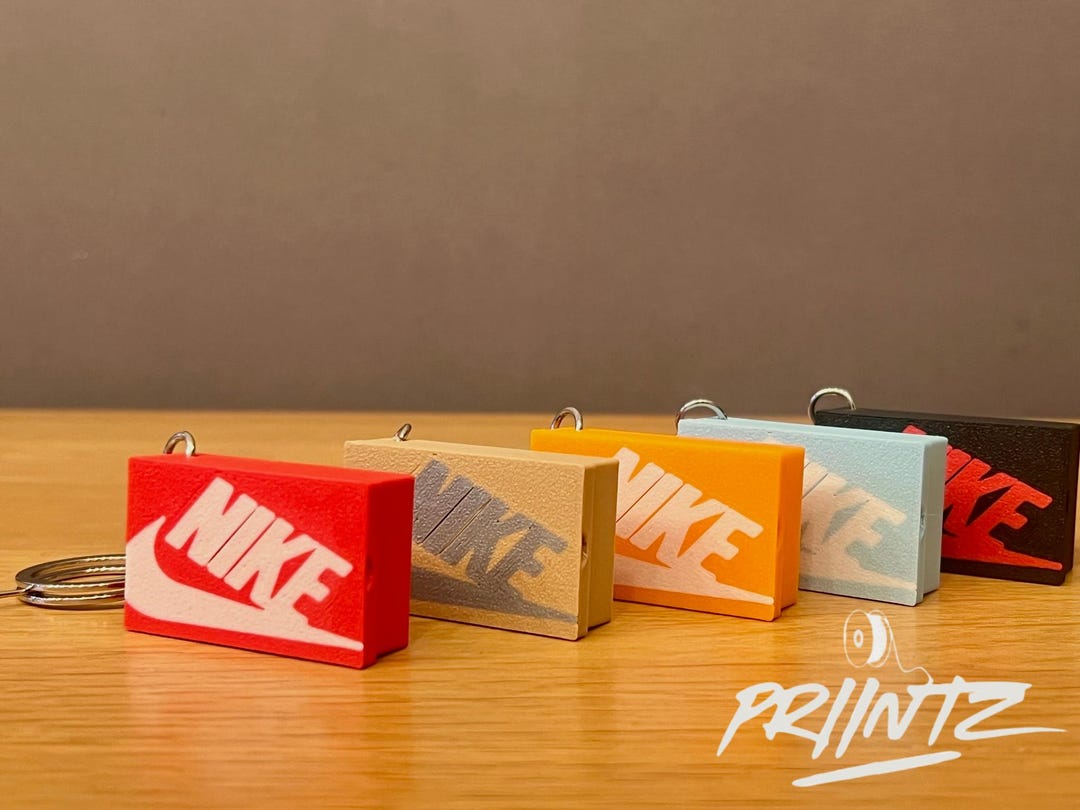 Mini Nike Shoe Box Keychain – 5 Vibrant Colors for Sneakerheads! - Etsy UK