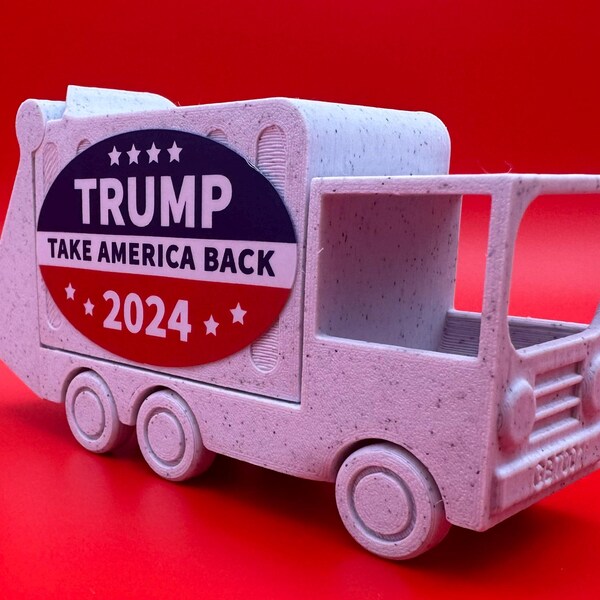 Trump Garbage Truck Toy - Etsy