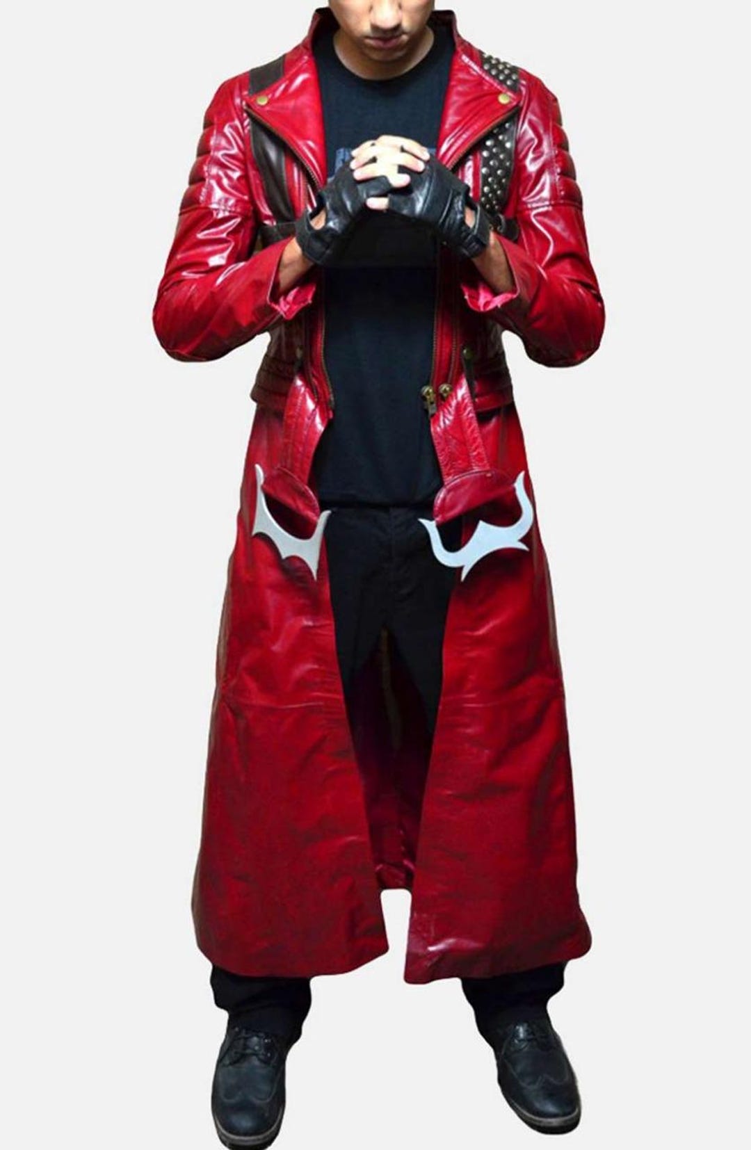 Custom Devil May Cry 3 Trench Leather Long Coat - Etsy