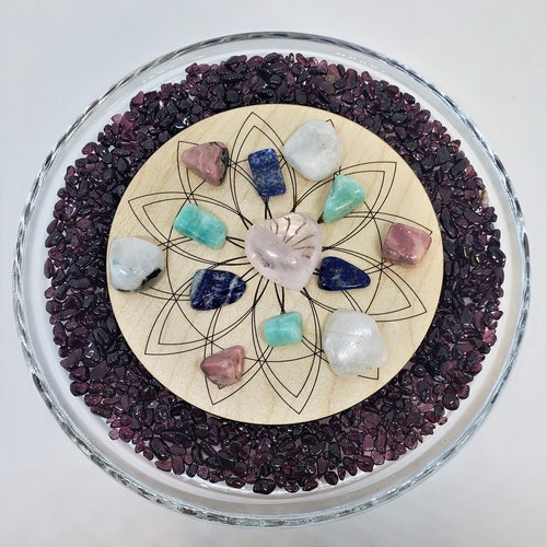 Crystal Grid Kit Mini Love Valentines Gift - Etsy