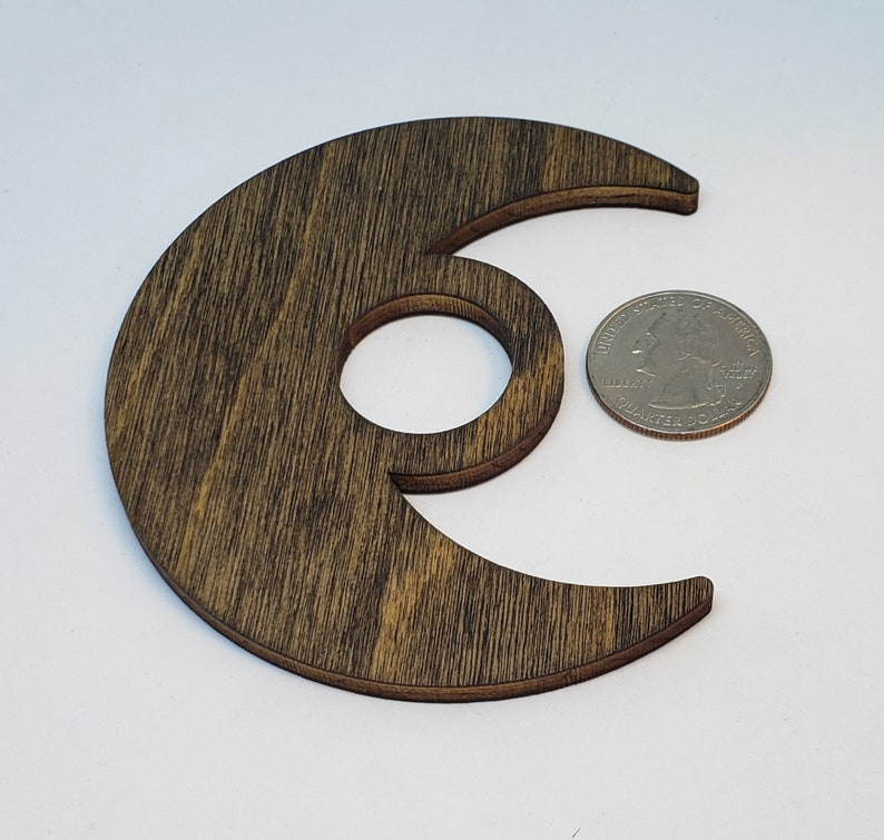 Crescent Moon Sphere Stand - Etsy