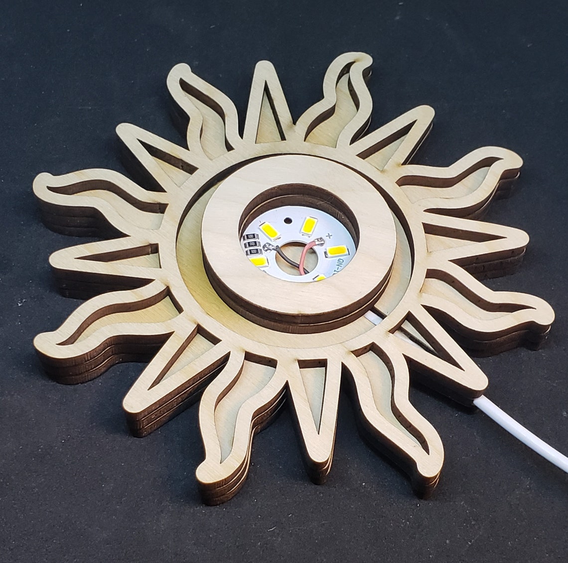 Sun Lighted Sphere Stand - Etsy