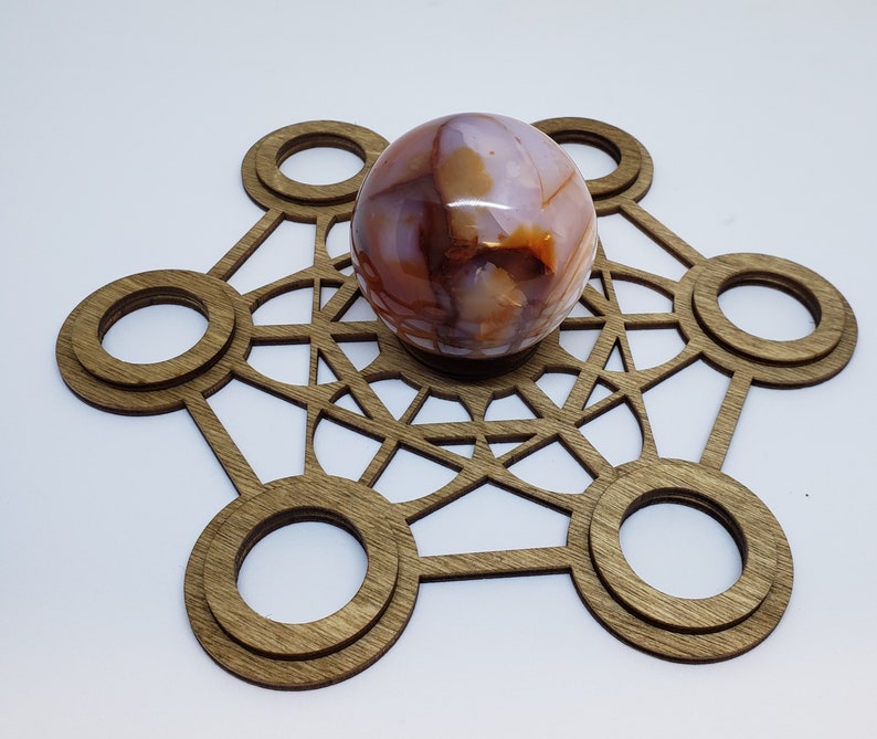 Sphere Stand Wood Laser Cut Multiple Spheres - Etsy