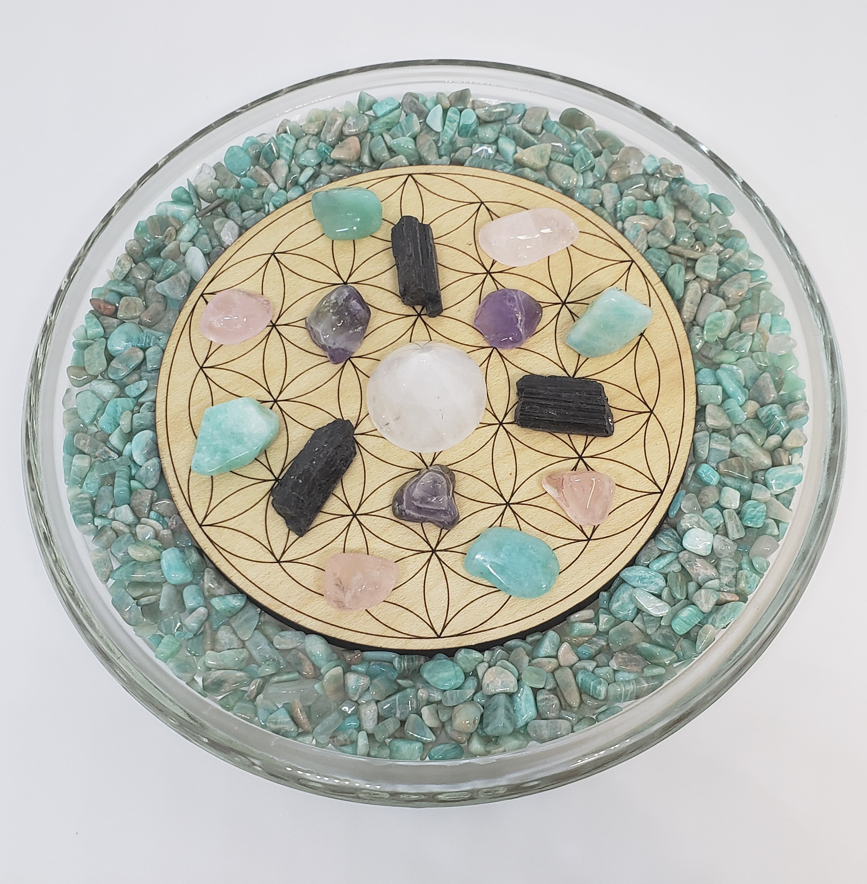 Crystal grid kit mini - World Peace